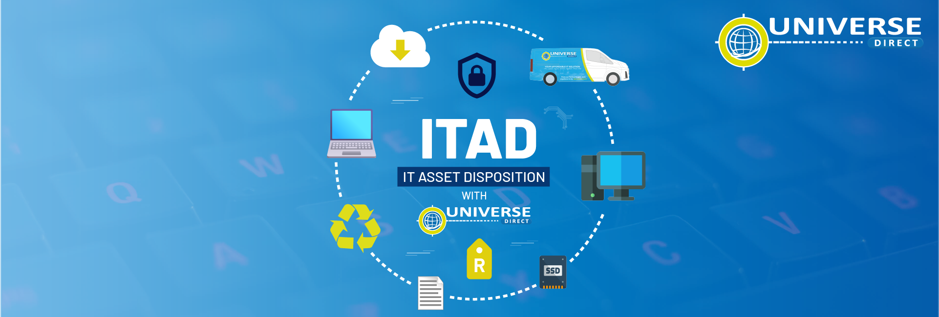 Secure & Sustainable IT Asset Disposition (ITAD) Services | Universe Direct