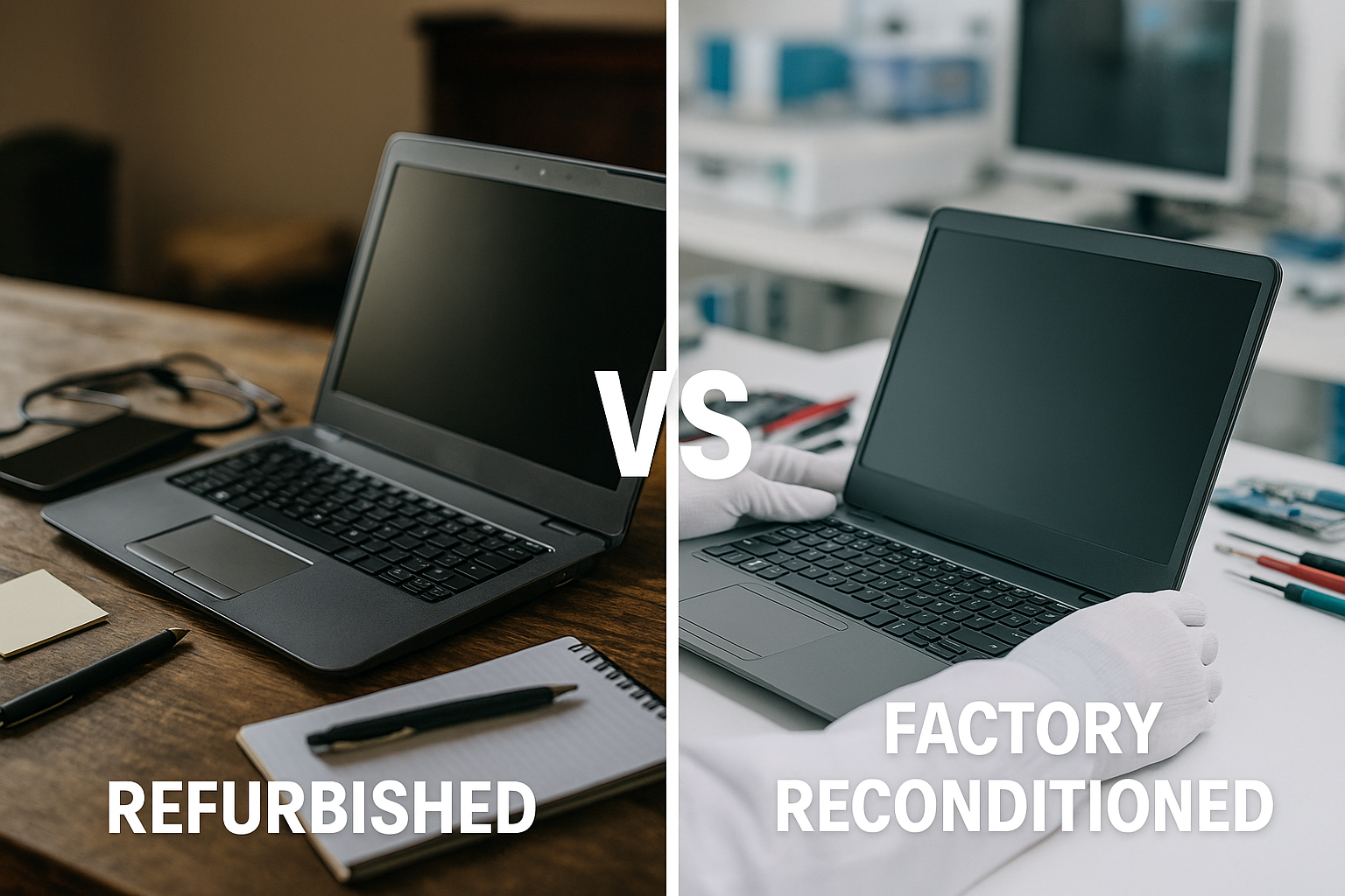 Factory Reconditioned vs Refurbished: What’s the Real Difference?
